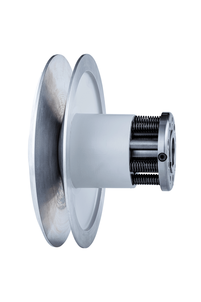 Berges, producer for asymmetrical pulleys - single and double pulley drive